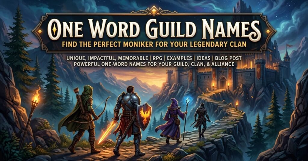 750+ Funny Guild Names That Slay, Hilarious, Epic (2026)