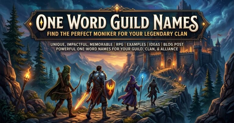 750+ Funny Guild Names That Slay, Hilarious, Epic (2026)